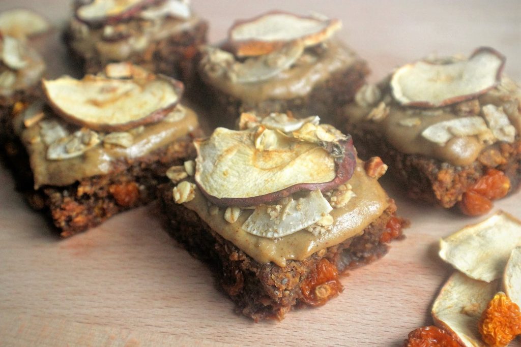 Spiced Apple, Maca & Inca Berry Squares – Indulging Innocently Recipes ...