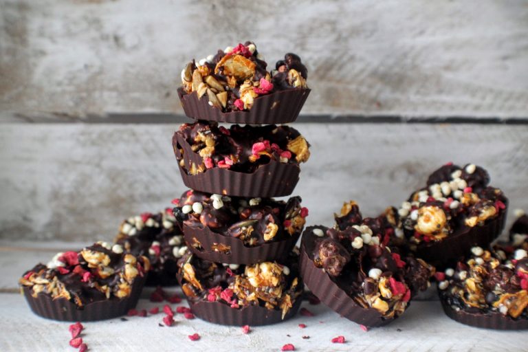 Raw Rocky Road Bites – Indulging Innocently Recipes by @SpamellaB