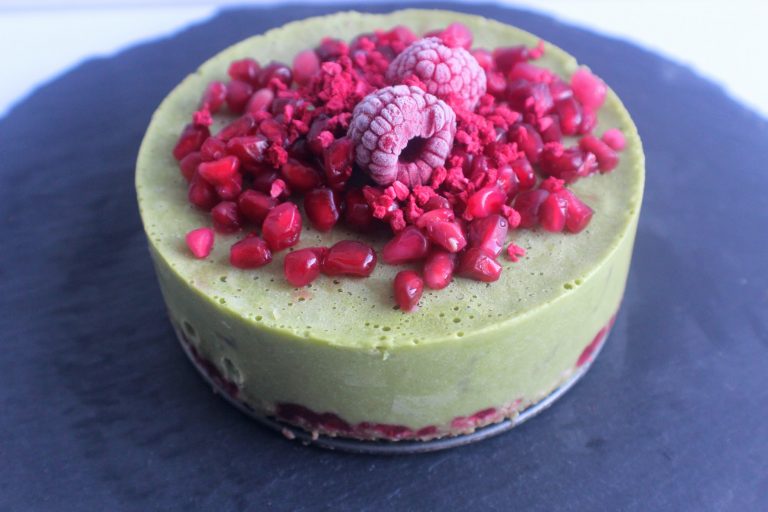 Raw Matcha & Raspberry Cheesecake – Indulging Innocently Recipes by ...