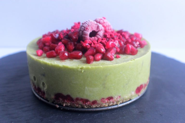 Raw Matcha & Raspberry Cheesecake – Indulging Innocently Recipes by ...