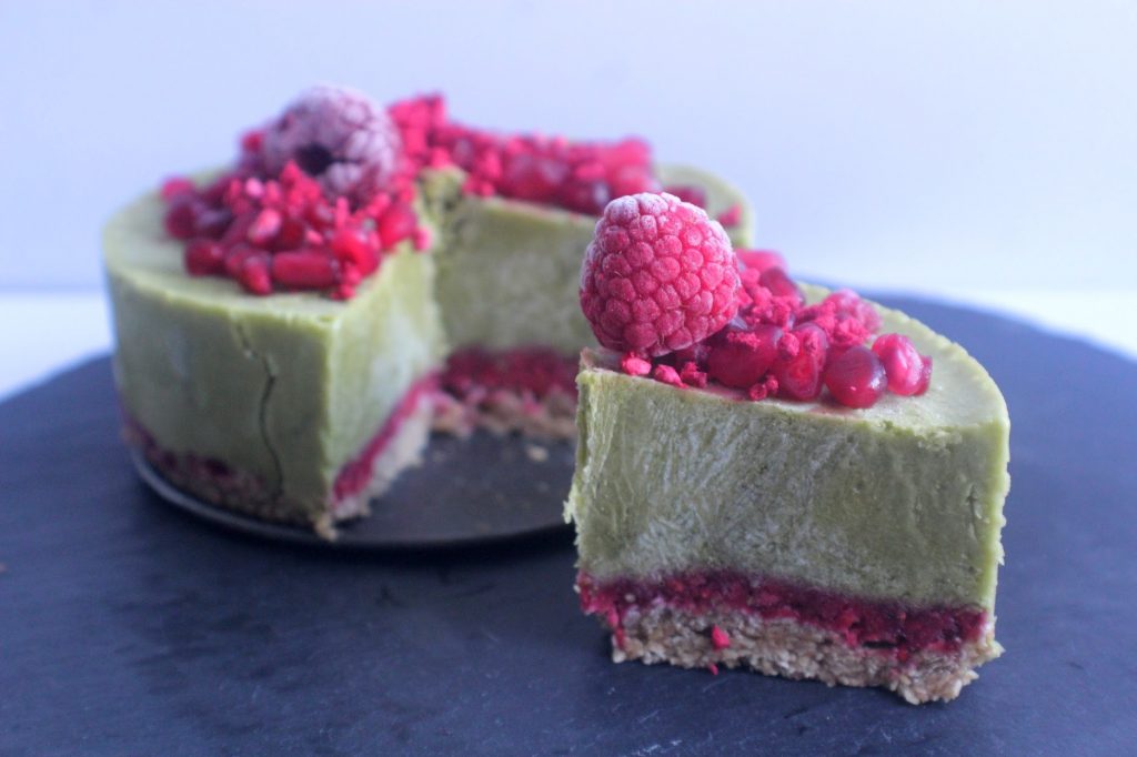 Raw Matcha & Raspberry Cheesecake – Indulging Innocently Recipes by ...