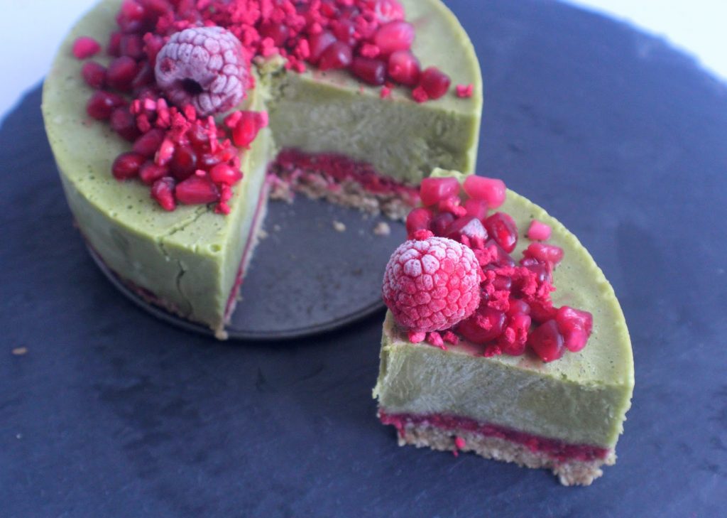 Raw Matcha & Raspberry Cheesecake – Indulging Innocently Recipes by ...