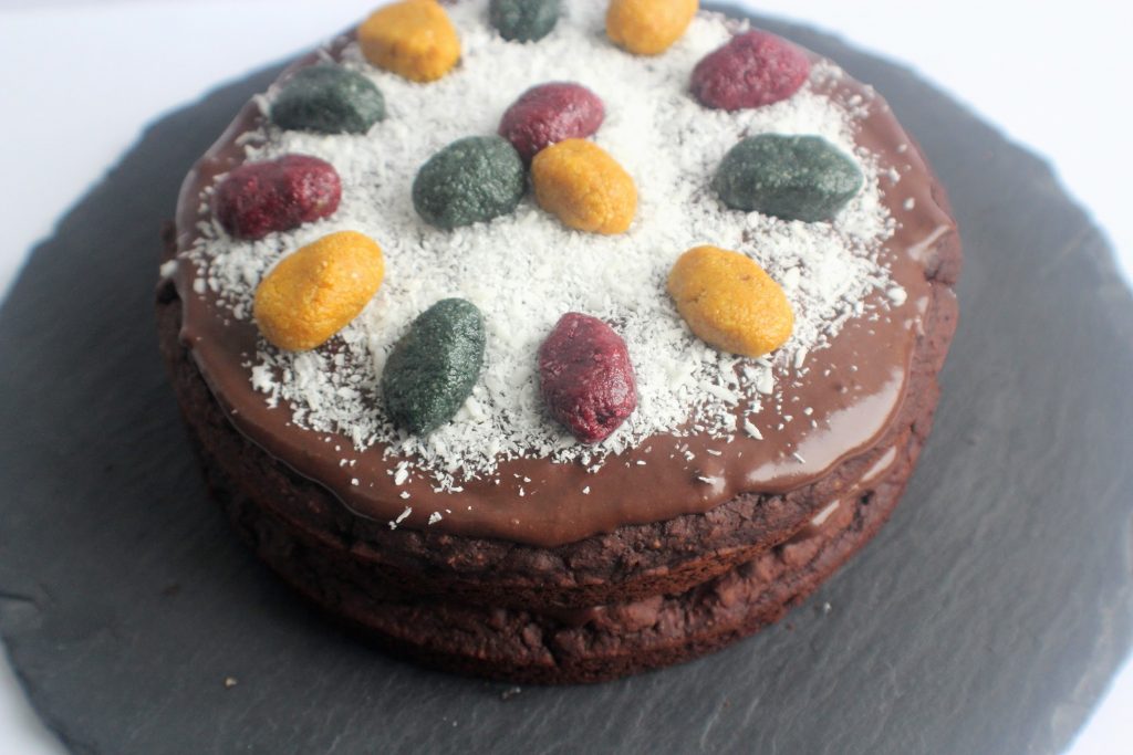 Not-So-Indulgent Chocolate Easter Cake – Indulging Innocently Recipes ...