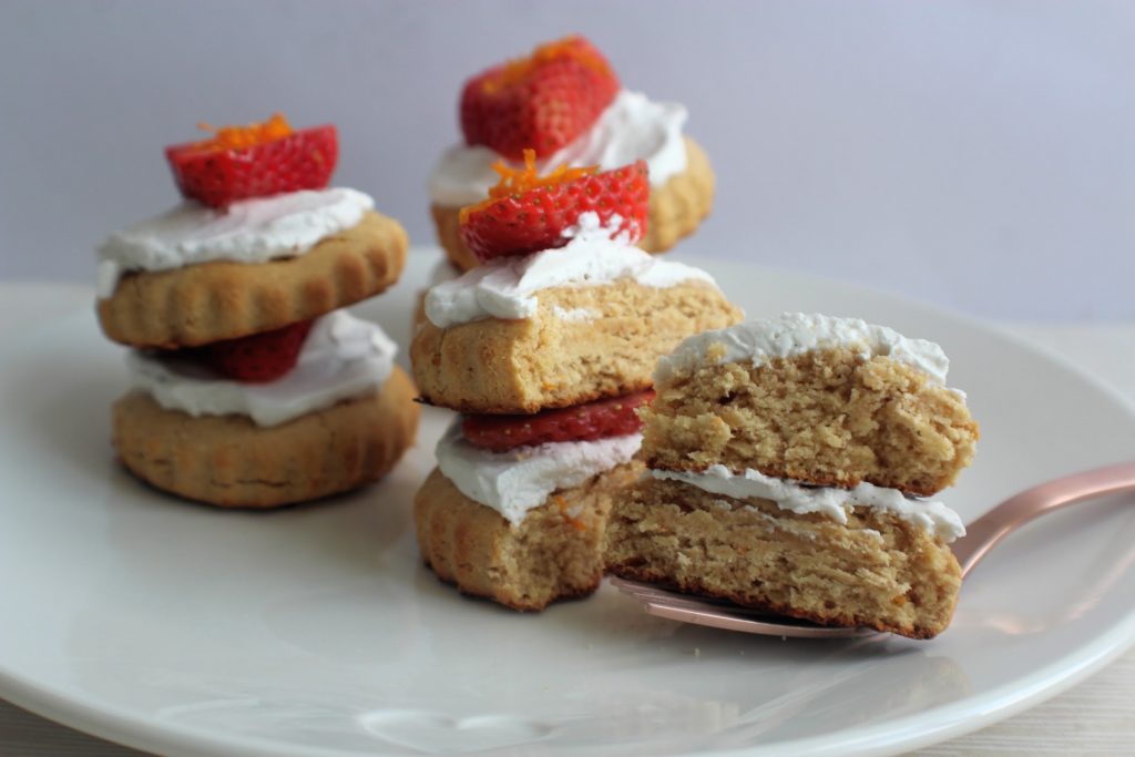 Strawberry & Orange Shortcake Stacks – Indulging Innocently Recipes by ...