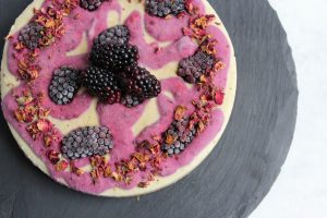 Raw Liquorice, Blackberry & Coconut Cheesecake – Indulging Innocently ...