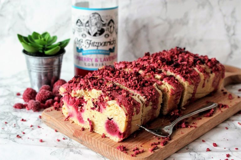 Raspberry Loaf – Indulging Innocently Recipes by @SpamellaB