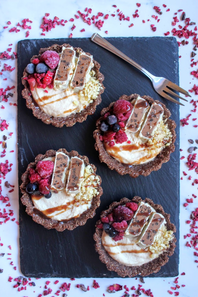 White Chocolate, Berry & Almond Tarts – Indulging Innocently Recipes by ...