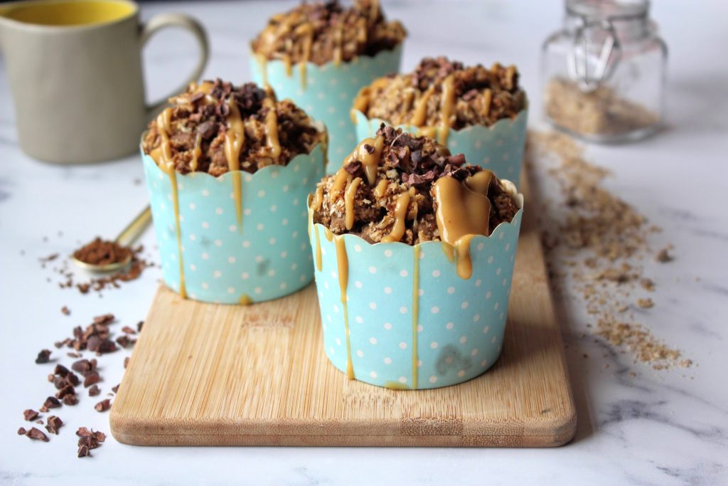 Coffee Crumble Muffins – Indulging Innocently Recipes by @SpamellaB