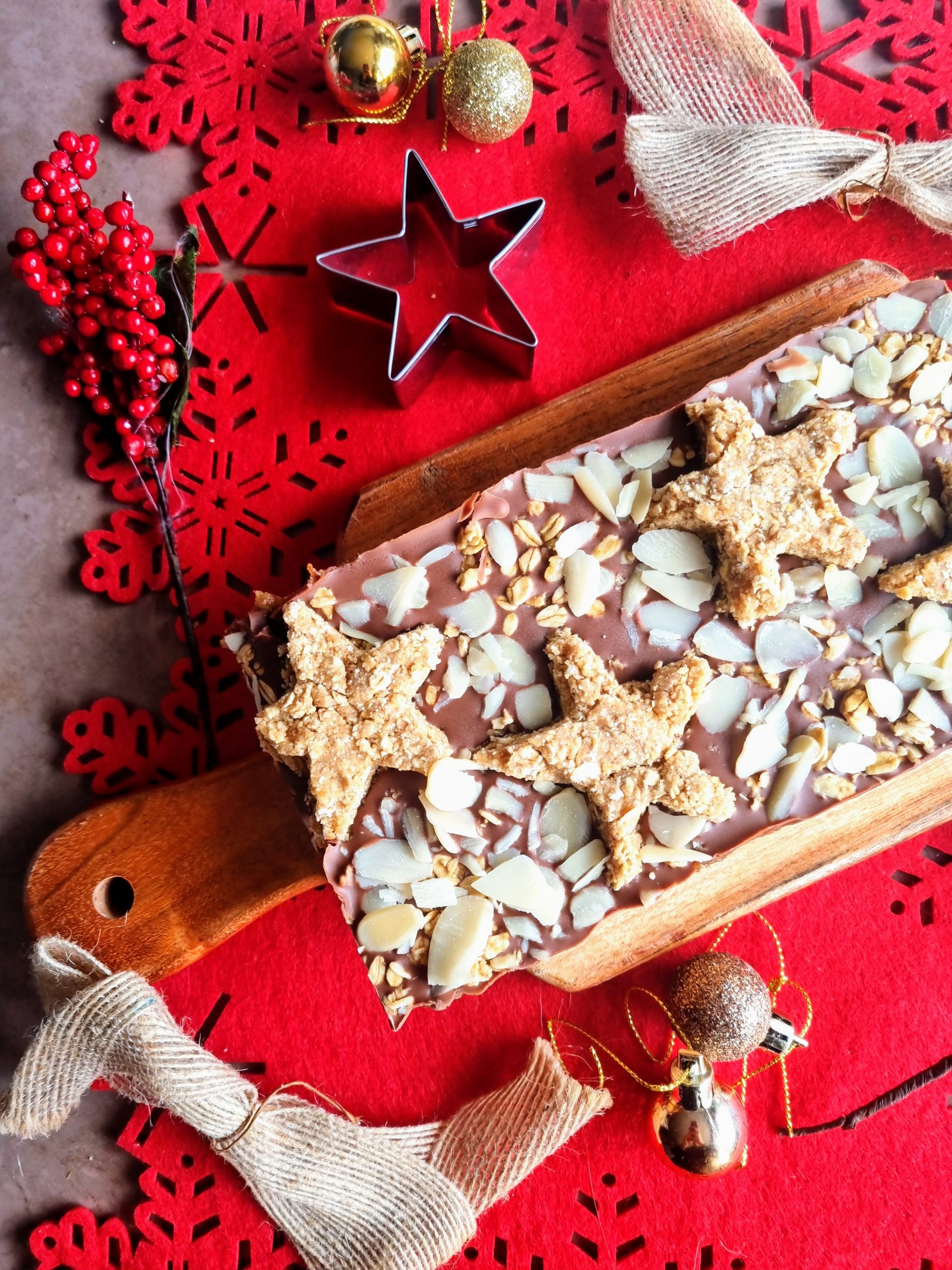 GINGERBREAD CARAMEL CHOCOLATE SLICE – Indulging Innocently Recipes by ...